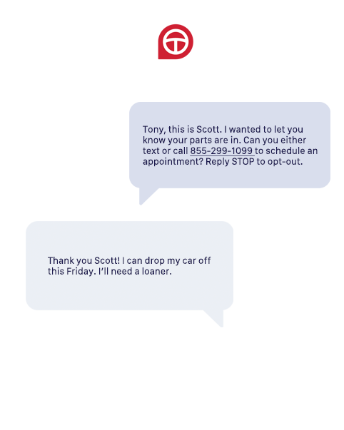 Auto Parts Inventory Management | TEXT2DRIVE