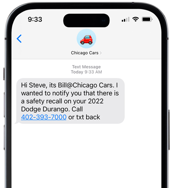 Streamline Automotive Recalls | Recall Management | TEXT2DRIVE